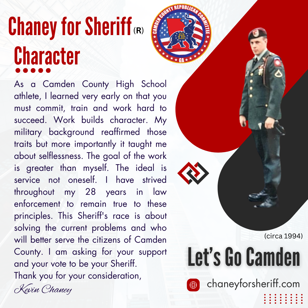 JAMES KEVIN CHANEY FOR SHERIFF