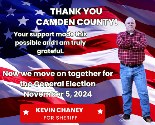 JAMES KEVIN CHANEY FOR SHERIFF