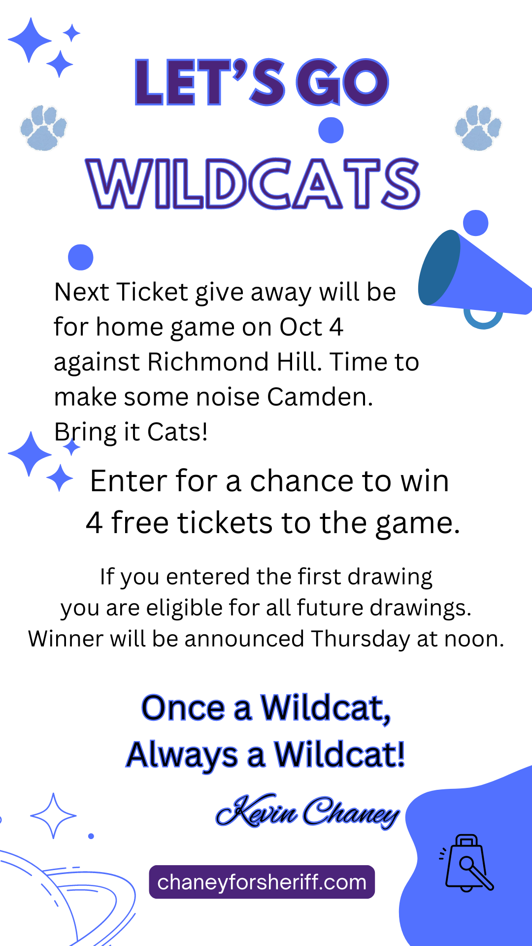 JAMES KEVIN CHANEY FOR SHERIFF